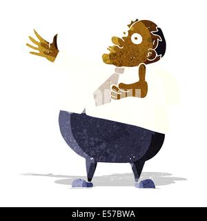 cartoon exasperated middle aged man Stock Vector Image & Art - Alamy