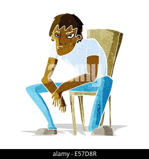cartoon dejected man Stock Vector Image & Art - Alamy