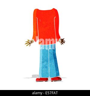 cartoon male body (mix and match cartoons or add own photos Stock ...