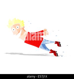 cartoon drenched man flying Stock Vector Image & Art - Alamy