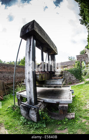 Cockington. A traditional Old English town in Devon near Torquay Stock ...