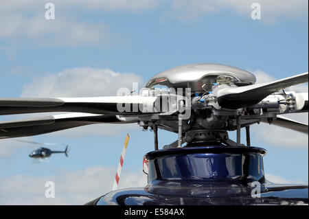 Augusta Westland AW189 rotor head Stock Photo - Alamy