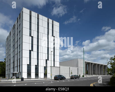 Exterior facade of Kent Library and History Centre, Maidstone Stock ...