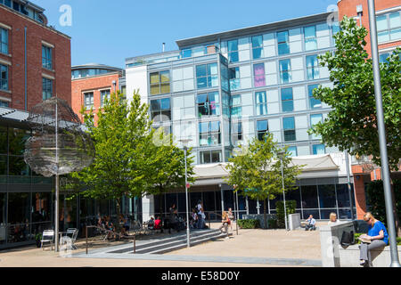 Lace Market Square in Nottingham City, Nottinghamshire England UK Stock ...