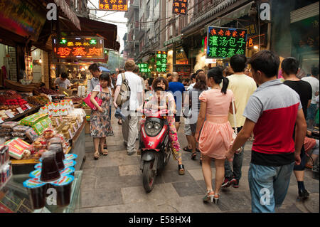 Muslim street in Xian, China Stock Photo - Alamy