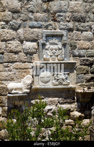 Castle of Neratzia built in the 14th Century by the Knights of Saint ...