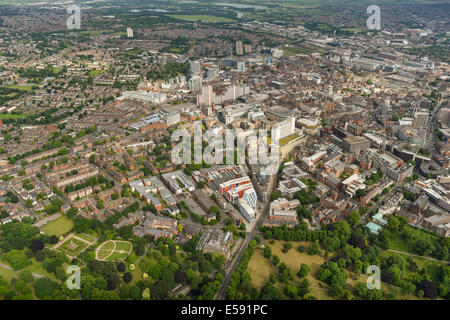 aerial view of Nottingham Trent University, Clifton Campus, UK Stock ...