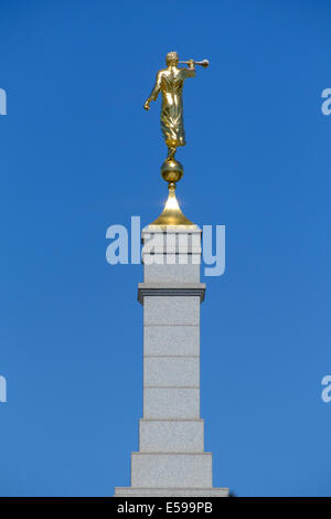 Mormon Temple statue, Brisbane, Queensland Australia Stock Photo - Alamy