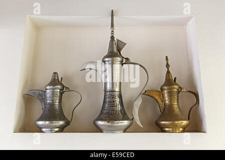 Old Arabic metal pitcher Stock Photo - Alamy