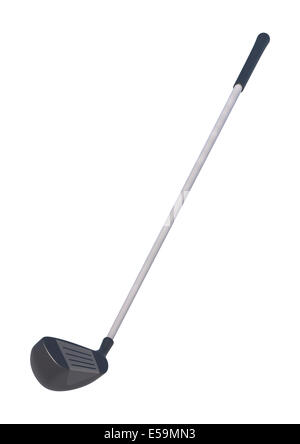 golf club isolated on white background 3d illustration Stock Photo - Alamy