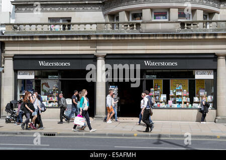 Waterstones book store on high street Wolverhampton West Midlands, uk ...