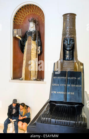 Statue of Civilization, by Lee Lawrie, at the Central Library in ...