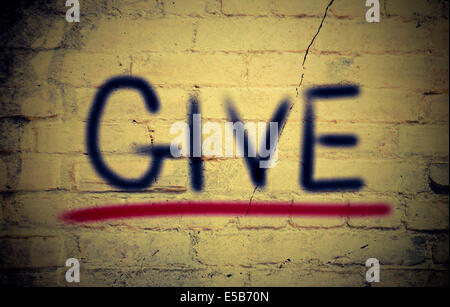 Hand writing sign Give To Charity. Word Written on Donate giving things ...