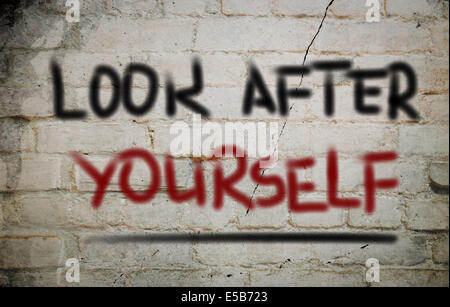 Look After Yourself Concept Stock Photo - Alamy