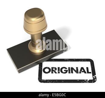 Office rubber stamp - Original Stock Photo - Alamy