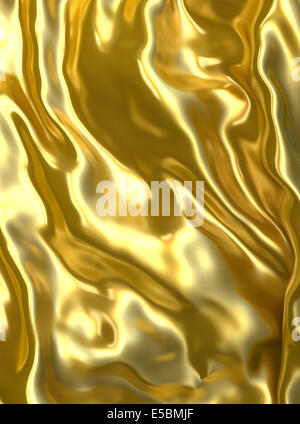 Flowing cloth, abstract color background, 3d rendering. Computer ...