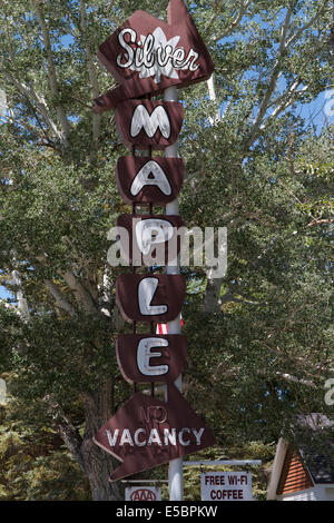 The motor Inn Motel in Bridgeport California on highway 395 Stock Photo ...