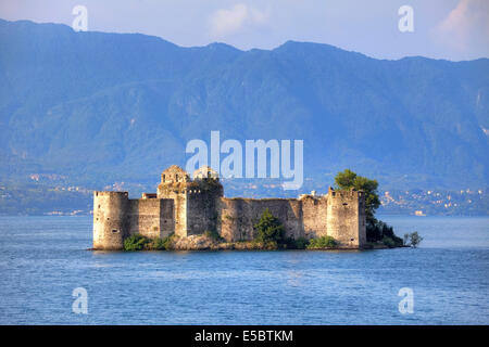 Castelli di Cannero, Cannero, Lake Maggiore, Piedmont, Italy Stock ...