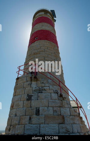 Cape Moreton Lighthouse, Moreton Island, Brisbane, Australia Stock ...