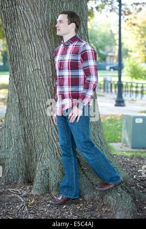 Fashionable model posing Stock Photo - Alamy