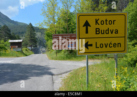 Road signs and a brown tourist information sign in Leicestershire, uk ...