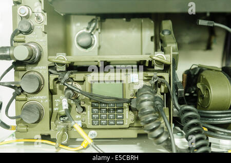 Bowman C4I secure military UHF radio communication system Stock Photo ...