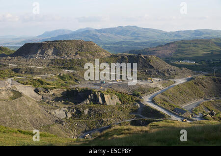 Llechwedd quarry, Blaenau Ffestiniog, Gwynedd, North Wales Stock Photo ...