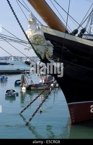 Figurehead of the HMS Warrior 1860 Stock Photo - Alamy
