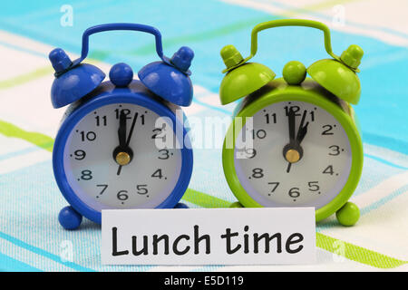 One o’clock, it’s lunch time Stock Photo - Alamy