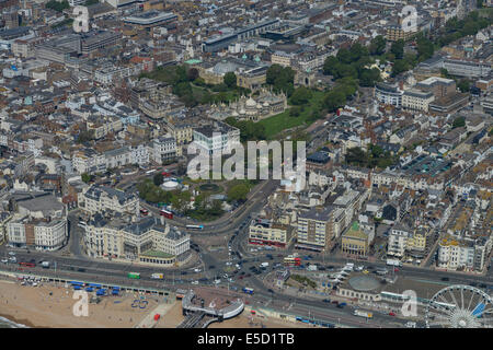 Aerial view of The Royal Pavilion, Brighton Stock Photo - Alamy