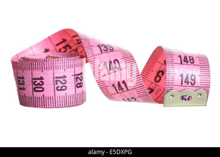 Close-up of a measuring tape over fabric, capturing the essential first ...