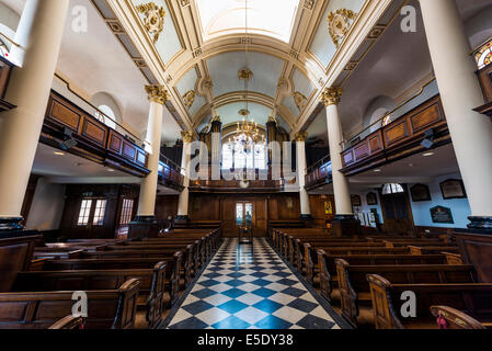 The interior of The St Botolph Building, London, England Stock Photo ...