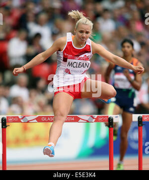 HAYLEY MCLEAN ENGLAND HAMPDEN PARK GLASGOW SCOTLAND 29 July 2014 Stock ...