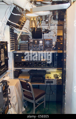 World War II military radio station Stock Photo - Alamy