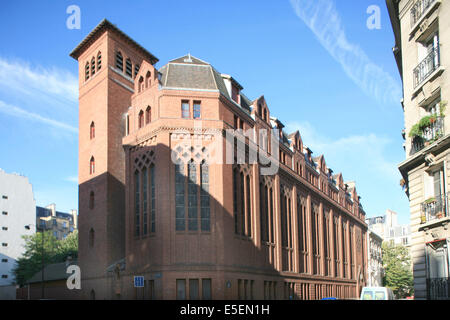 France, paris 14e, couvent des franciscains, rue marie rose ...
