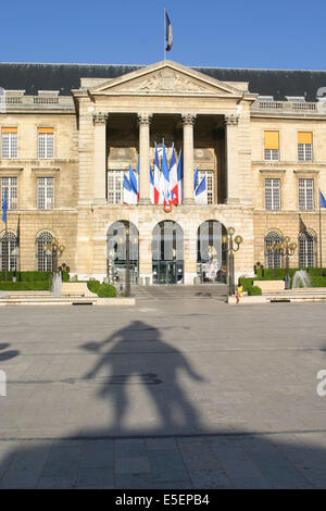 Rouen, France, Place de l'Hotel de Ville, Equestrian Statue of Napoleon ...