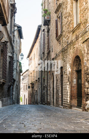 Italian typical houses. Stone buildings Stock Photo - Alamy