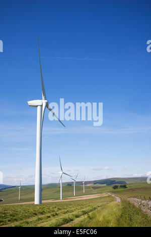 Wind Turbines in the Scottish Borders. Scotland Stock Photo - Alamy