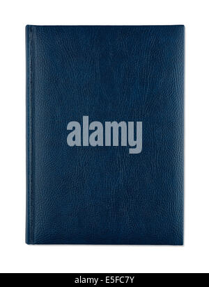Blue book isolated on white background Stock Photo - Alamy
