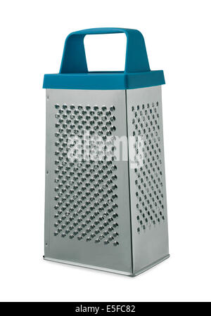 Metal grater, on color background Stock Photo - Alamy