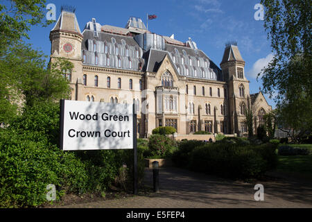 The Wood Green Crown Court building in North London Stock Photo - Alamy