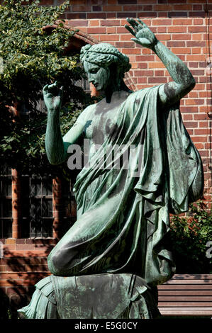 Germany, Berlin, Nikolaiviertel District, Clio the Muse of History by ...