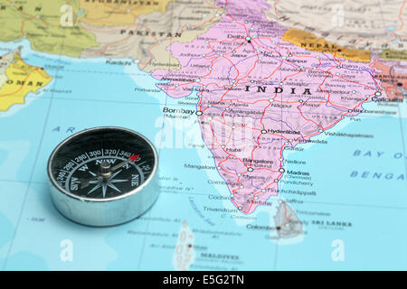 Selective focus on Mumbai - the capital city of Maharashtra on an ...