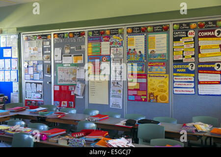 interior of an australian primary school classroom,sydney,australia ...
