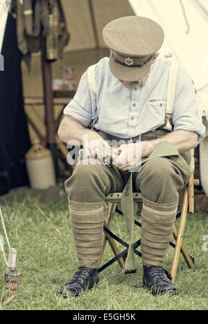 Boots and trousers of Polish army Stock Photo - Alamy