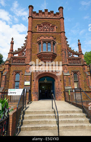 The Library building, Kings Lynn town; Norfolk; England; UK Stock Photo ...