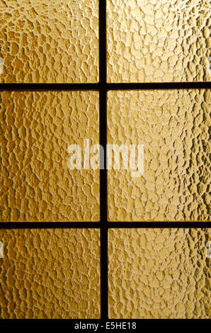 Empty glass on orange background Stock Photo - Alamy
