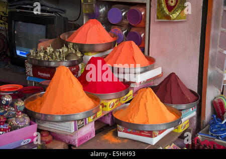 Yellow, orange, red and brown. In the autumn of the trees, the leaves ...