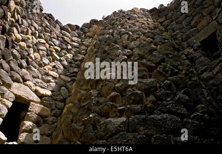 The monument called Nuraghe su Nuraxi, the most important architectural ...