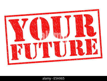 future - red grunge rubber, stamp Stock Photo - Alamy